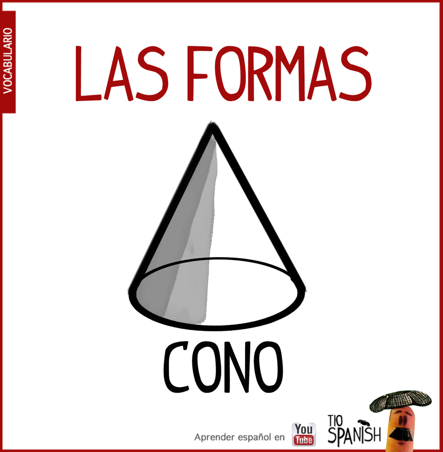 Vocabulario de las formas en español, recursos aprender español