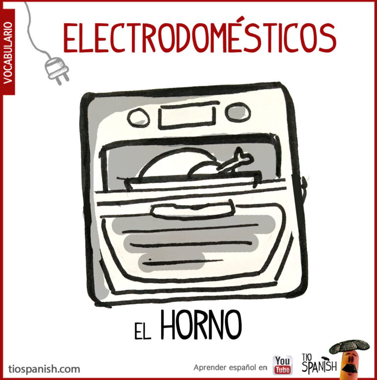 Vocabulario de los electrodomesticos en español - Tio Spanish