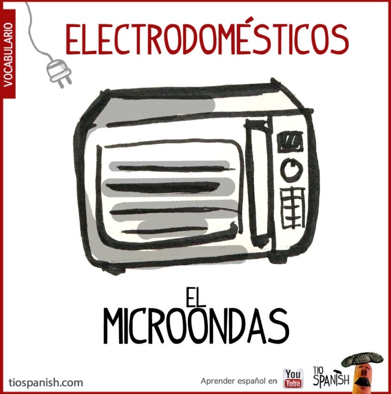 Vocabulario de los electrodomesticos en español - Tio Spanish