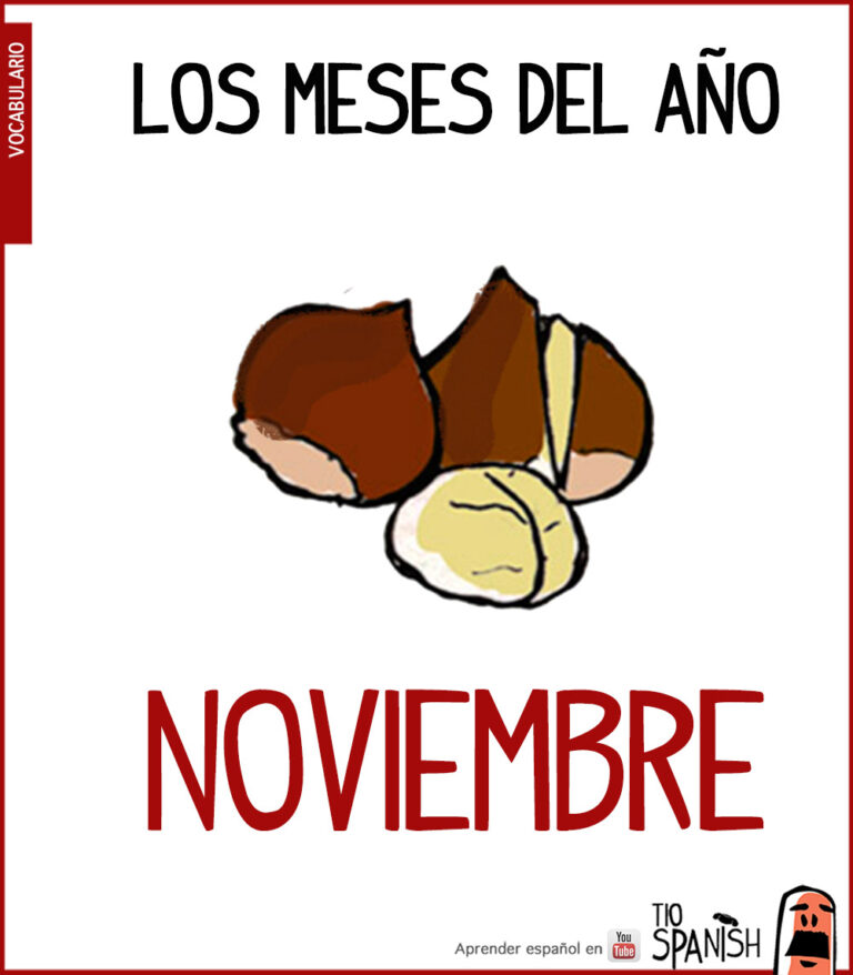 Los meses en español y las estaciones del año -vocabulario inicial
