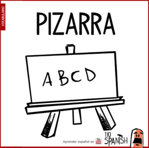 Vocabulario en el colegio, vocabulario escuela en español