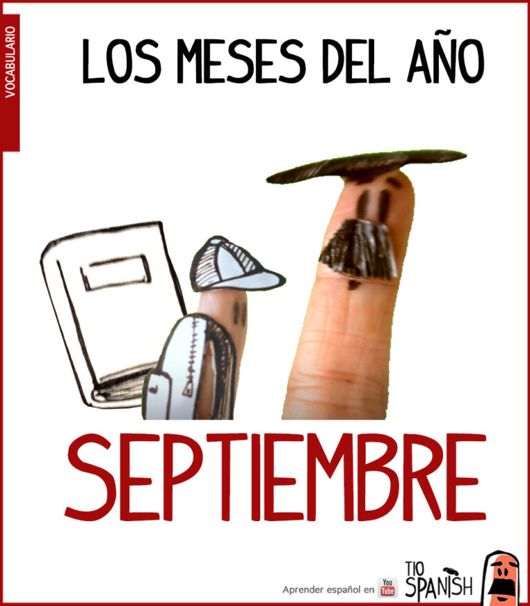Los meses en español y las estaciones del año -vocabulario inicial