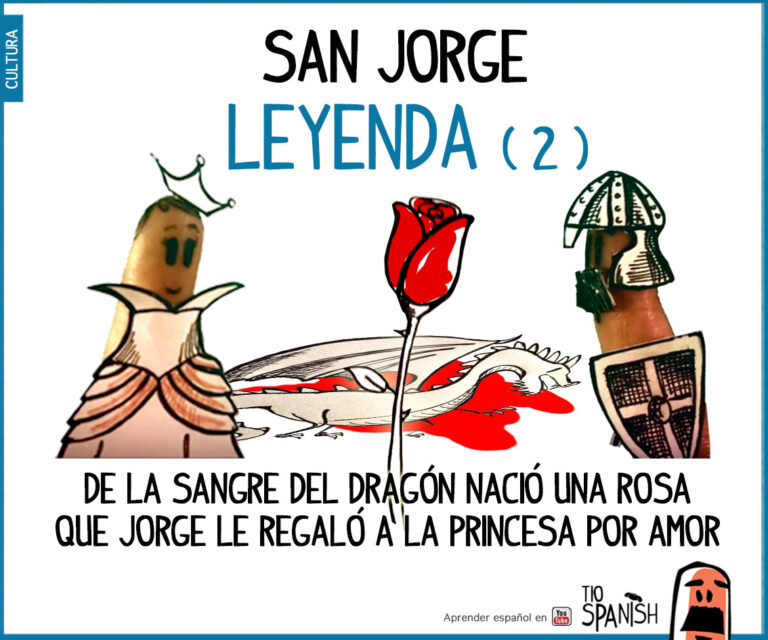 Día de San Jorge, Sant Jordi. Fiestas de España - Tio Spanish